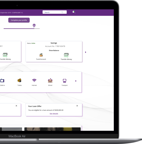 VULTe Digital Bank - Polaris Bank Online Banking Platform